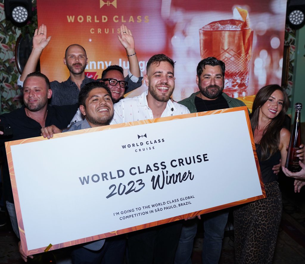 Virgin Voyages bartender wins competition using Diageo Reserve brands