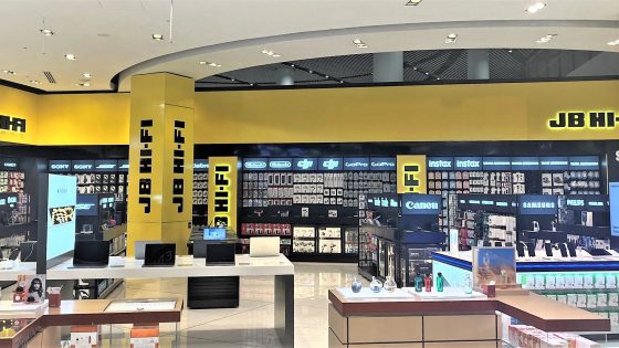 JB Hi-Fi debuts New Zealand duty free stores with Aelia Duty Free