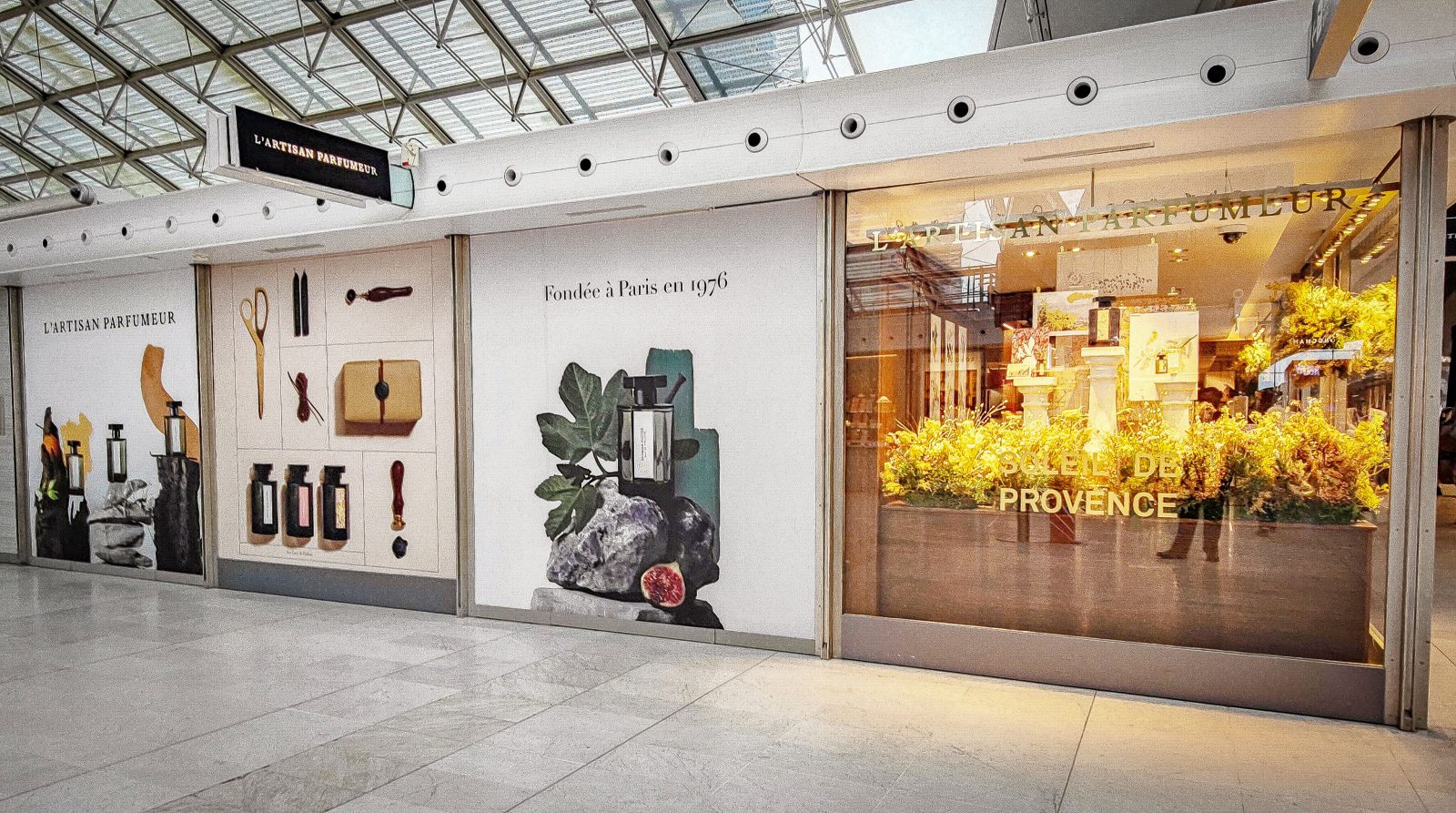 Puig features L’Artisan Parfumeur pop-up at Paris Charles de Gaulle