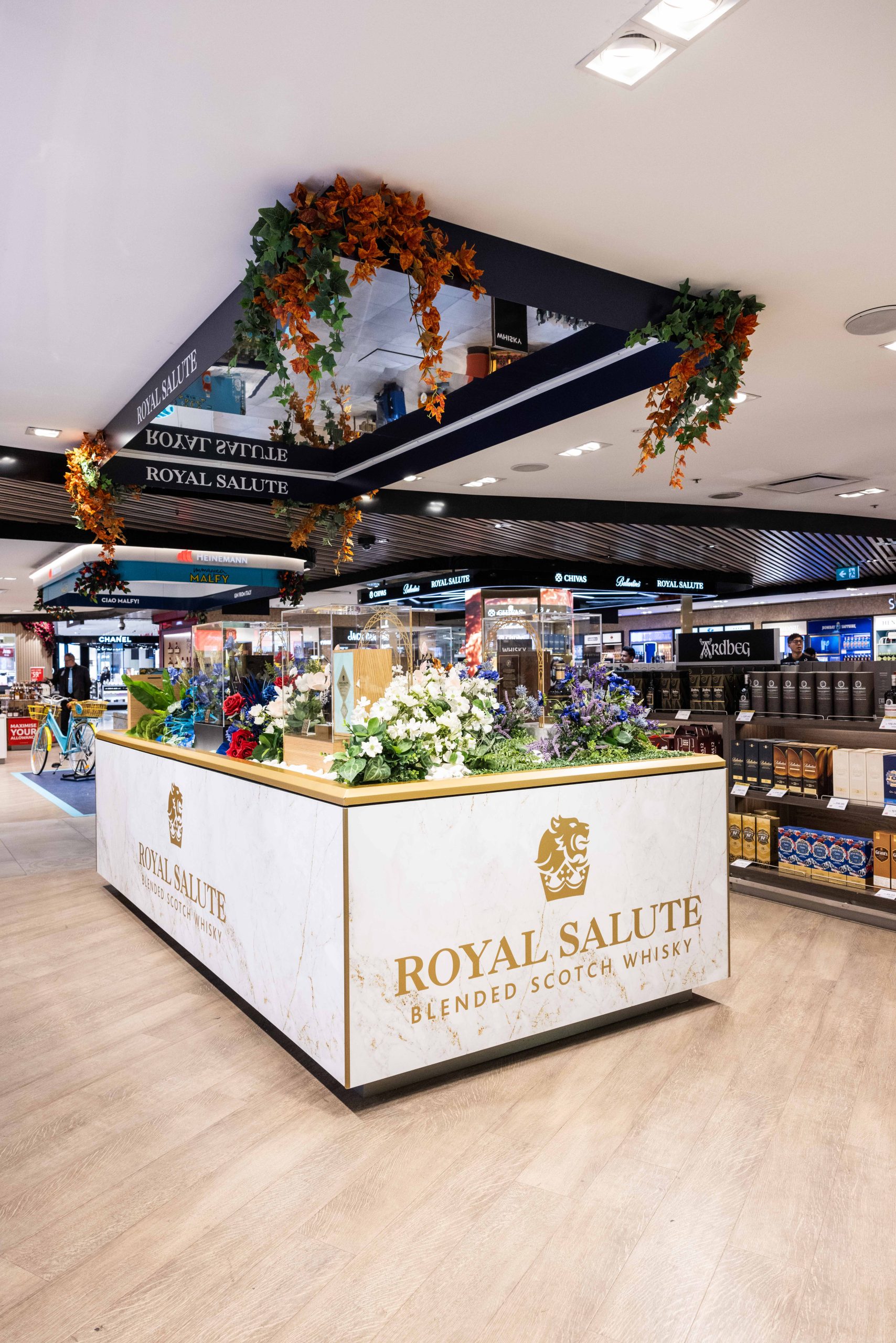 Ultra prestigious Royal Salute pop-up launches with Heinemann Sydney
