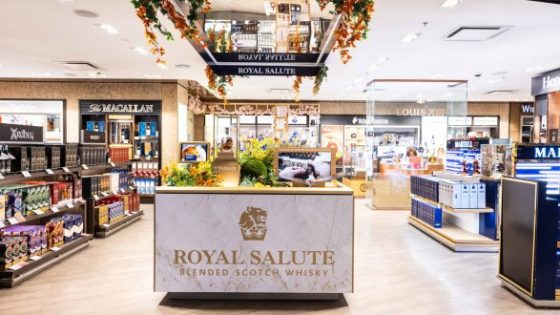 Ultra prestigious Royal Salute pop-up launches with Heinemann Sydney