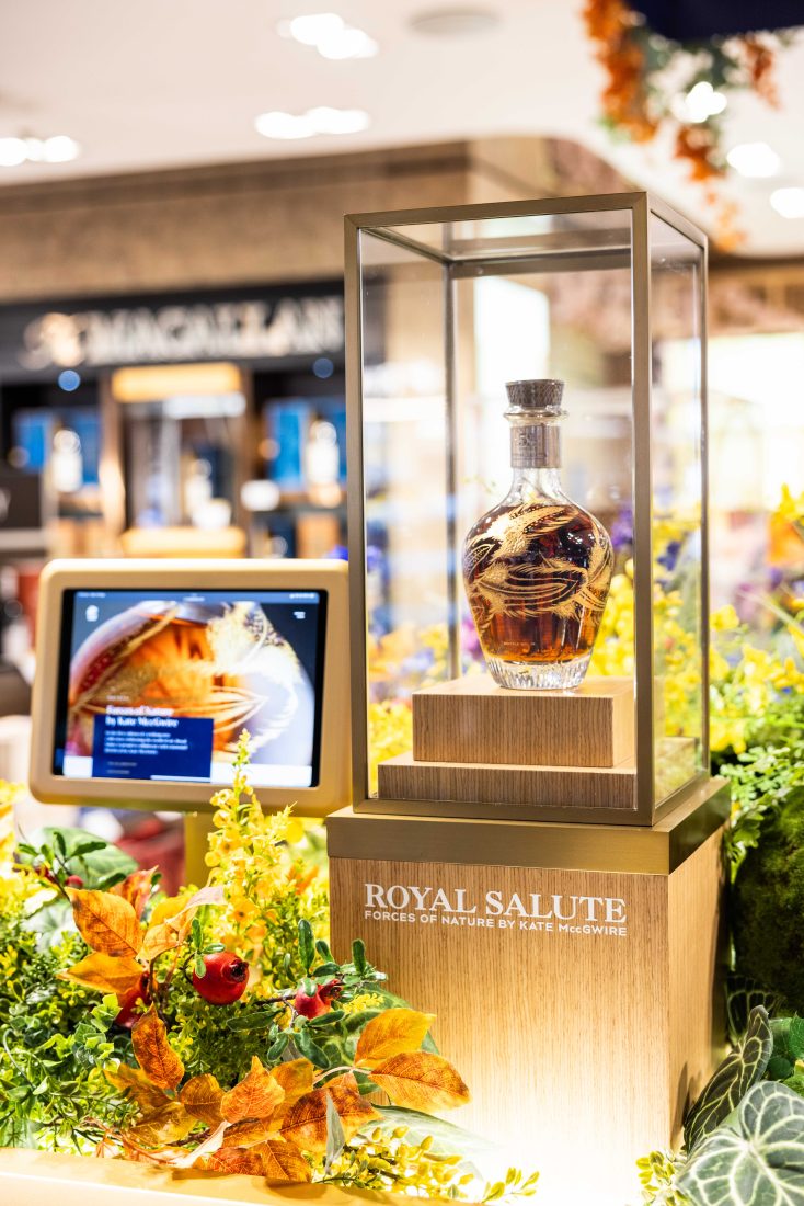 Ultra prestigious Royal Salute pop-up launches with Heinemann Sydney