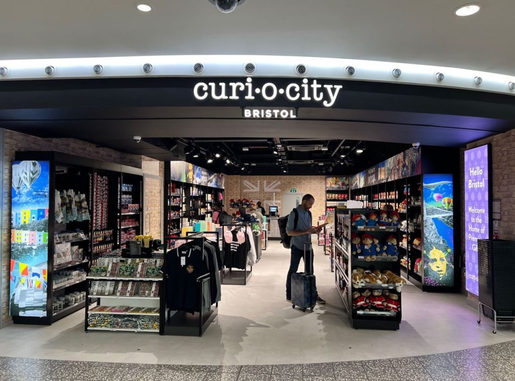 curi.o.city store opens at Bristol Airport