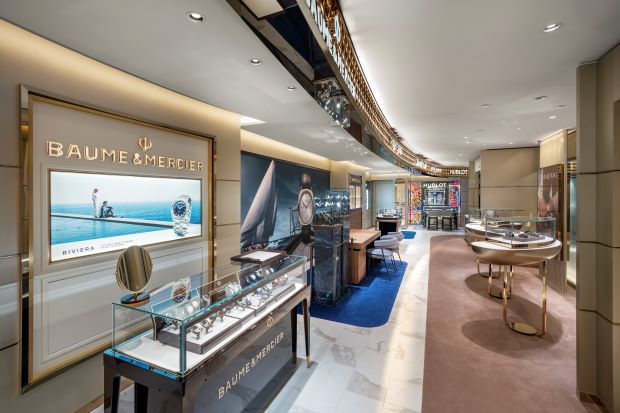 TimeVallée opens multi-brand concept store onboard MSC Euribia