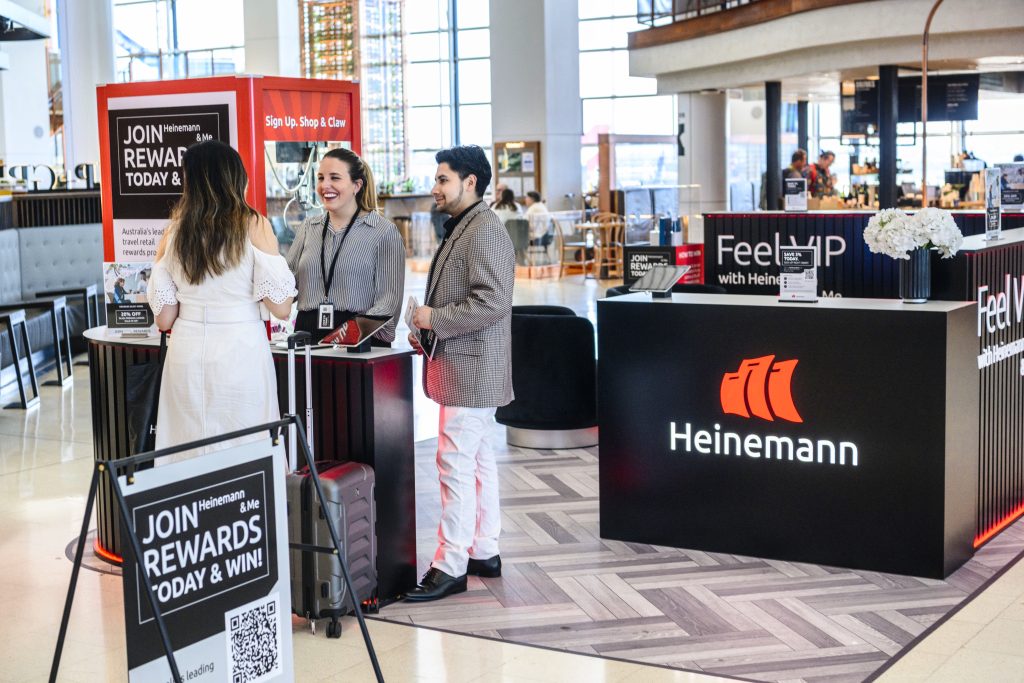 Heinemann & Me Loyalty Program relaunches at Sydney Airport