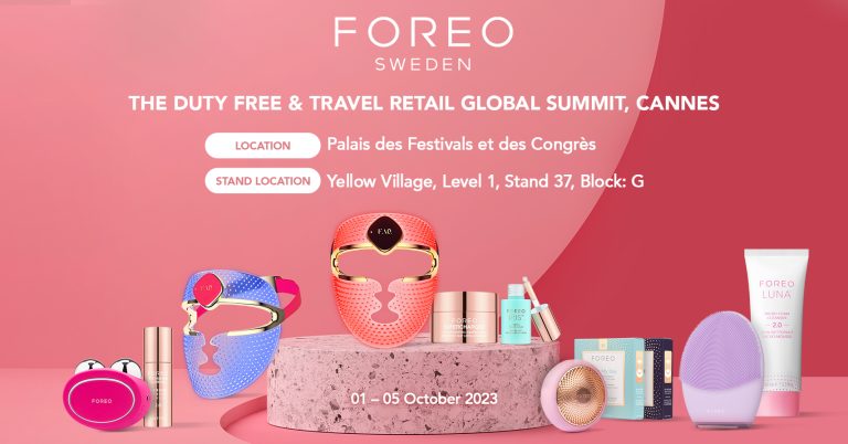 FOREO and FAQ to introduce new releases at TFWA Cannes