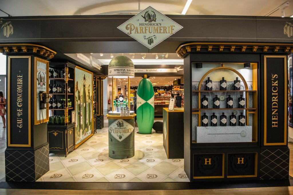 Hendrick’s Gin Perfumery heads to Paris Charles de Gaulle Airport