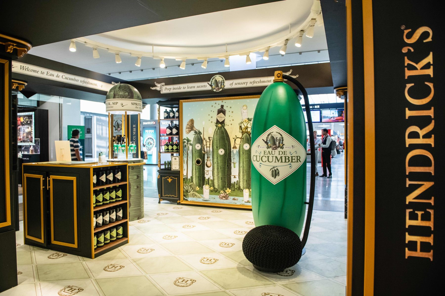 Hendrick’s Gin Perfumery heads to Paris Charles de Gaulle Airport
