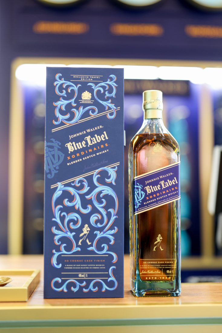 Johnnie Walker Blue Label Xordinaire launches at Changi Airport