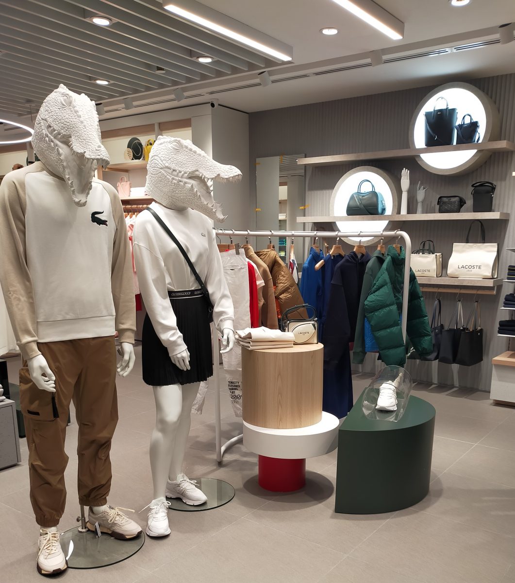 Lacoste opens boutique at Singapore Changi Airport