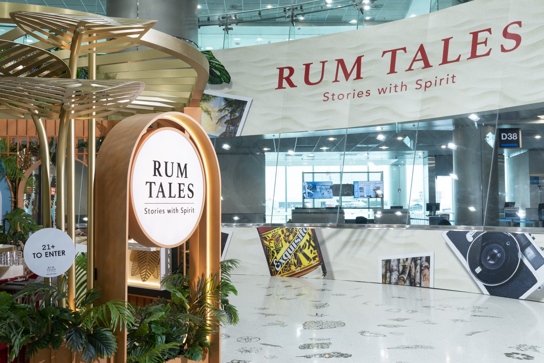 Bacardi stages Rum Tales campaign at Miami airport