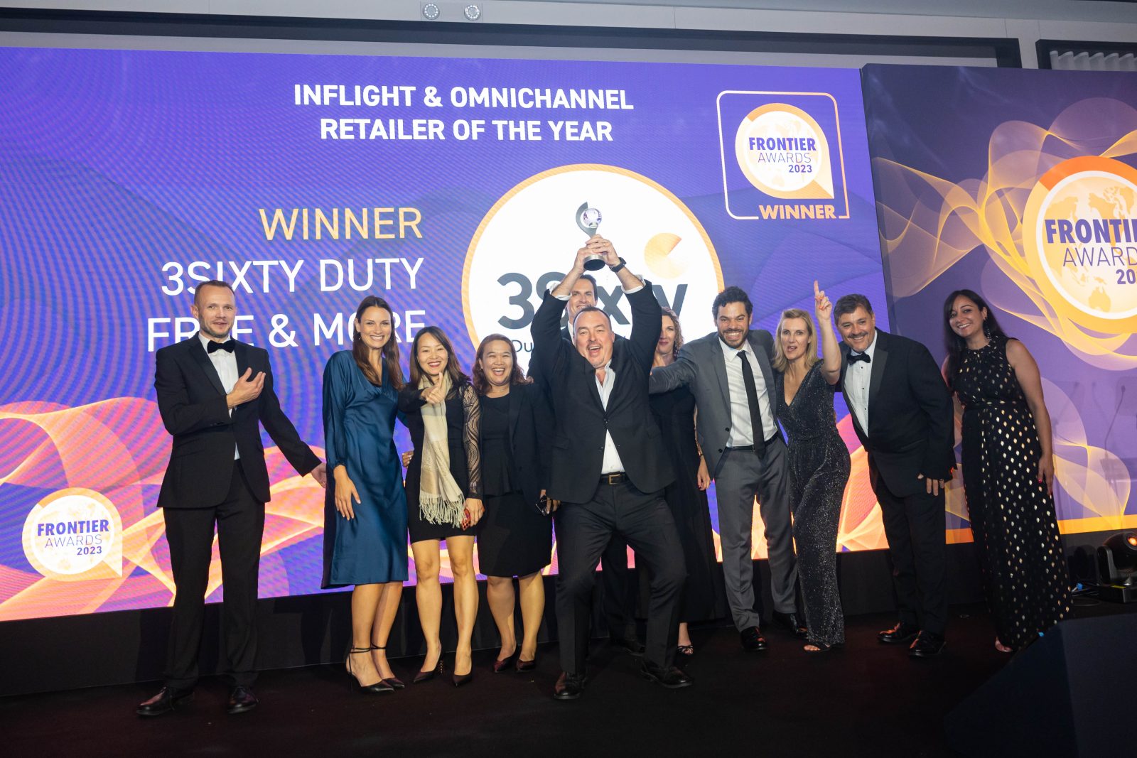 3Sixty proud to receive top Inflight & Omnichannel prize at Frontier Awards