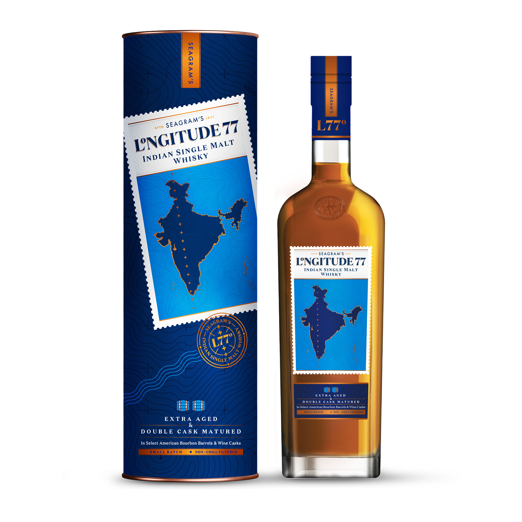Indian Single Malt Longitude 77 makes travel retail debut with Delhi ...