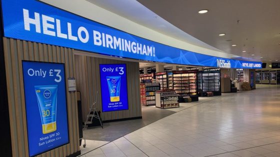 WHSmith opens its largest UK Travel store at Birmingham Airport