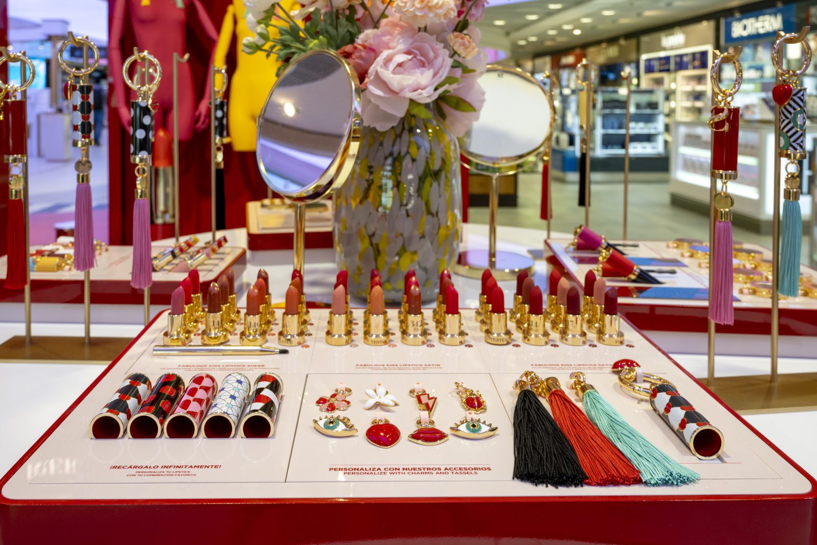 Puig pop-up showcases Carolina Herrera collections at Madrid Airport