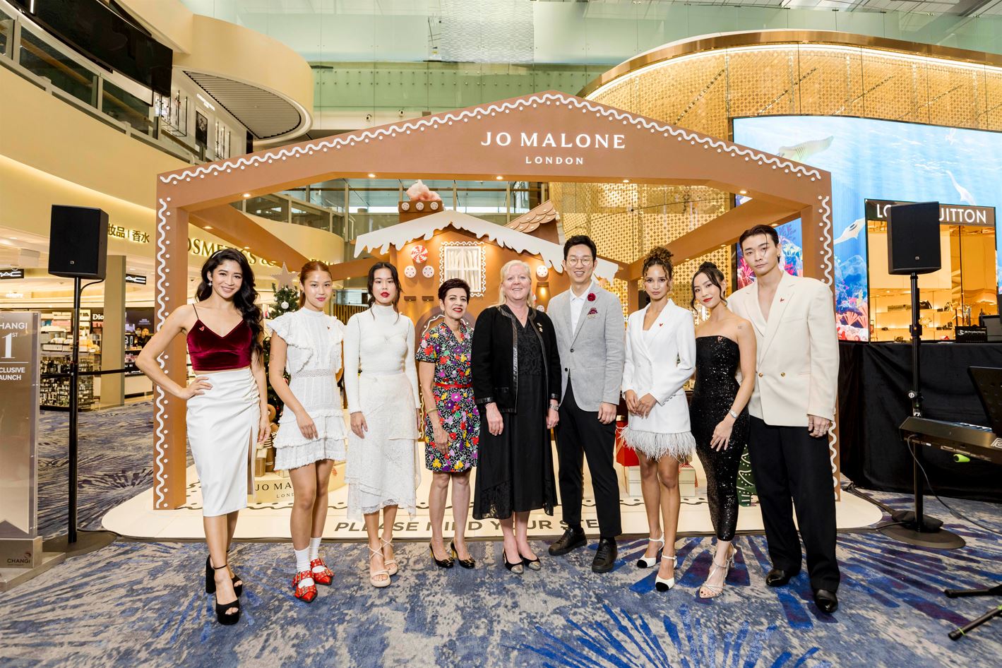 Jo Malone launches interactive Gingerbread Land at Changi
