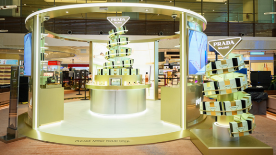 Prada Holiday Gift Factory rolls out at Singapore Changi