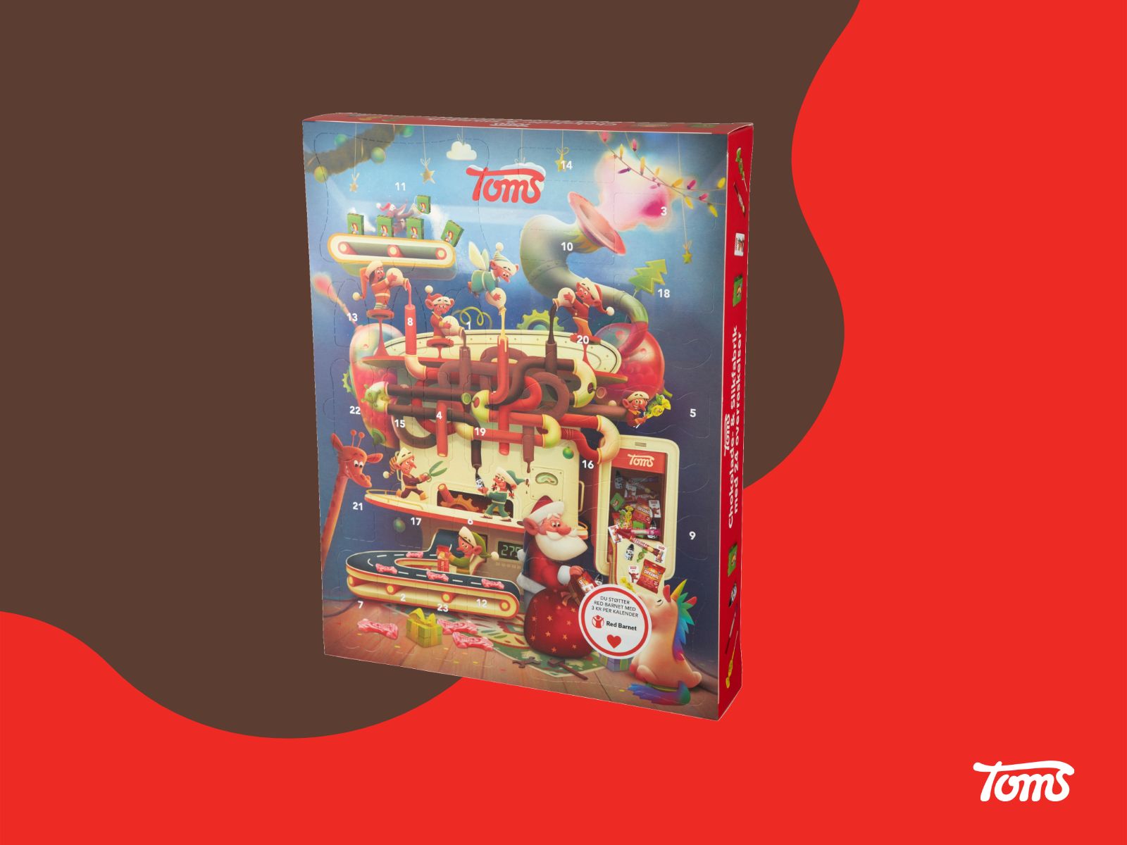 Toms Group launches Christmas calendar with Save the Children Denmark