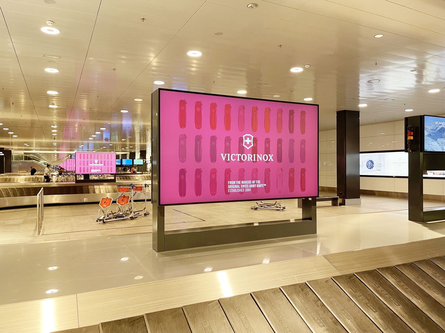 Victorinox OOH campaign highlights multi-category product functionality