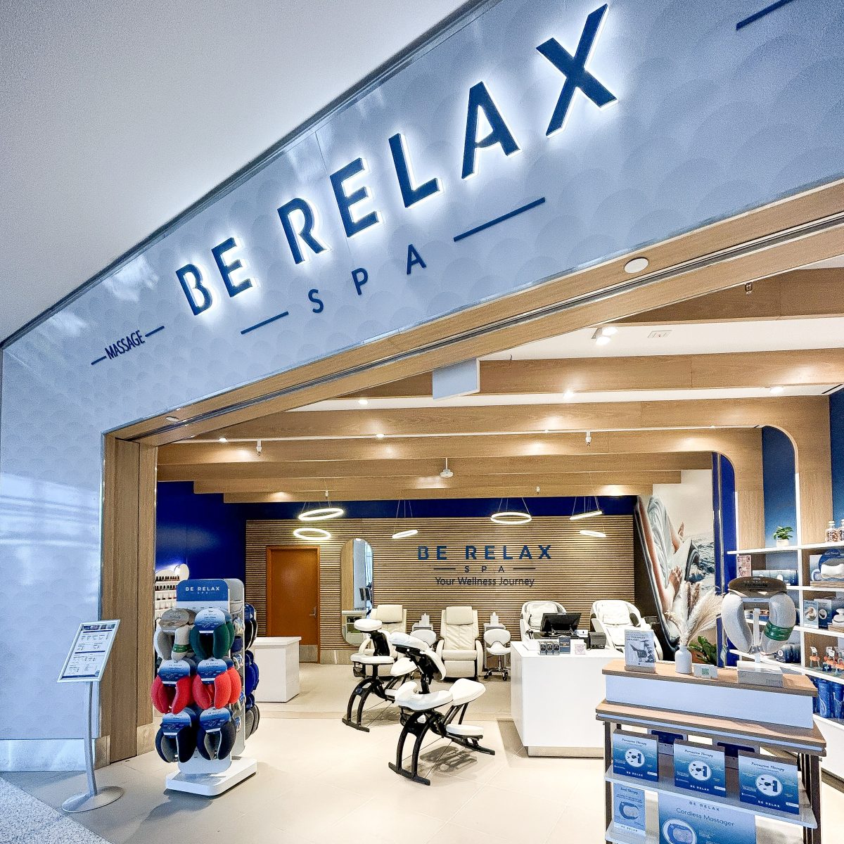Be Relax expands in US airports with three spa openings
