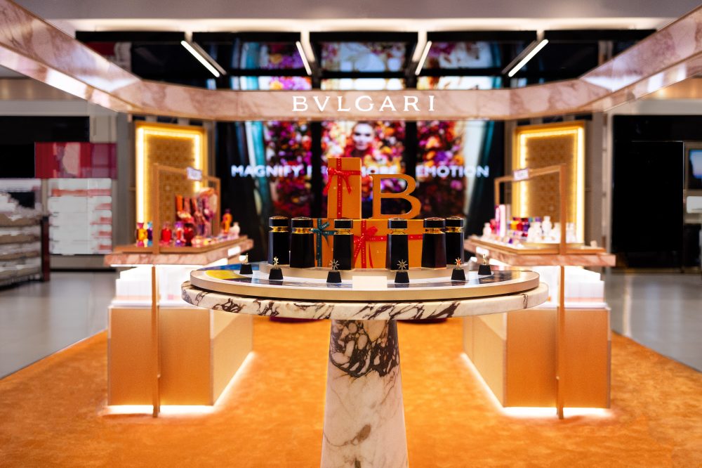 Bulgari celebrates the festive season with two pop-ups