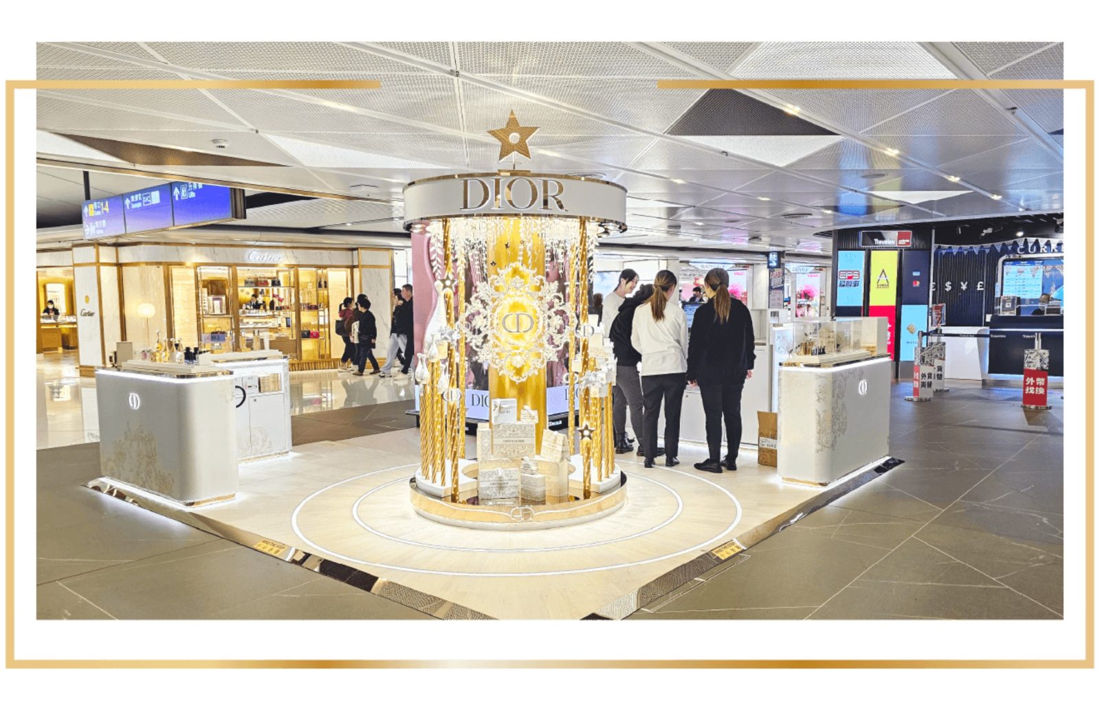 Dior unveils The Atelier of Dreams at Hong Kong International Airport