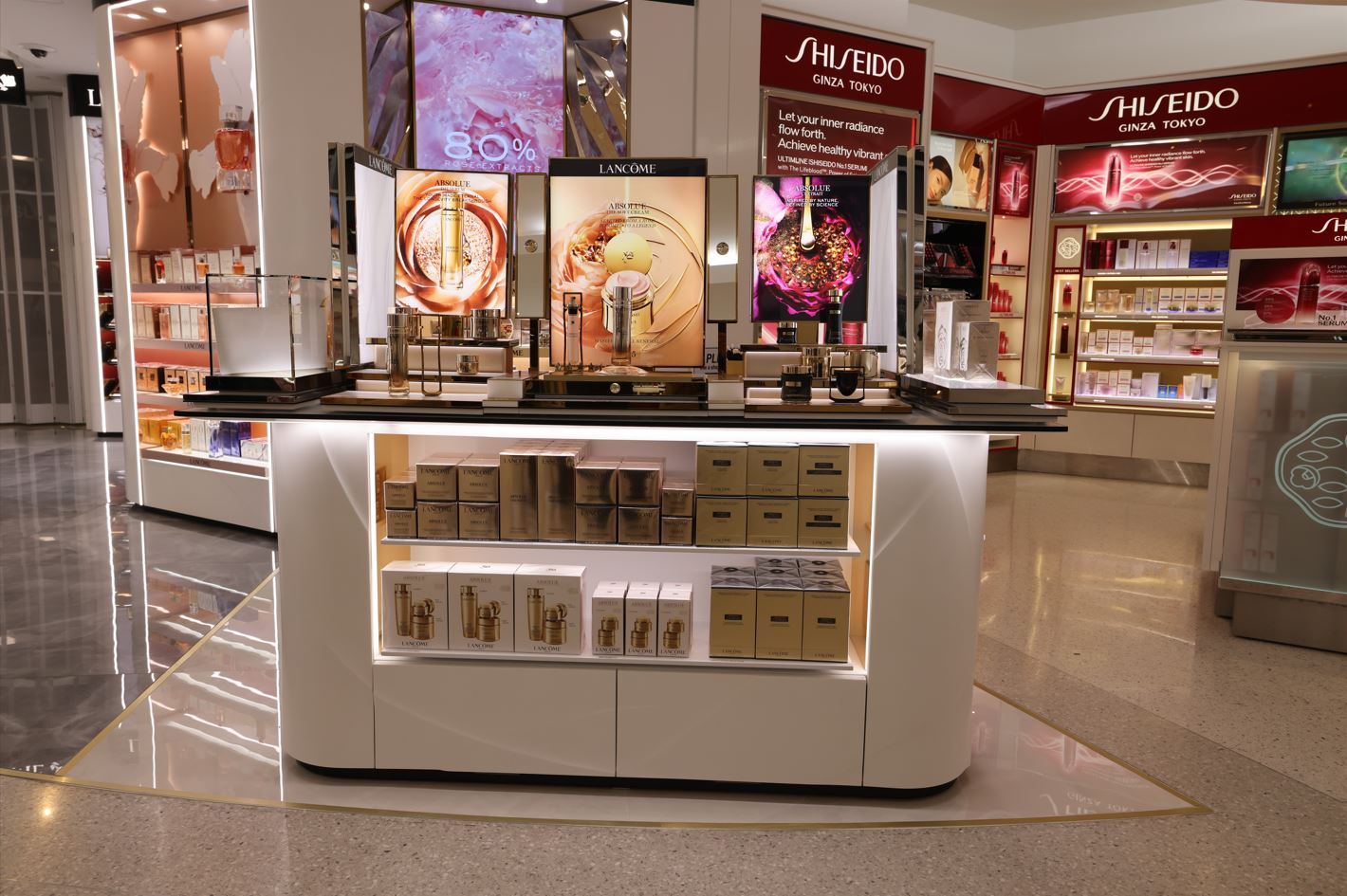 Lâncome debuts immersive Rose Agora concept in Americas travel retail