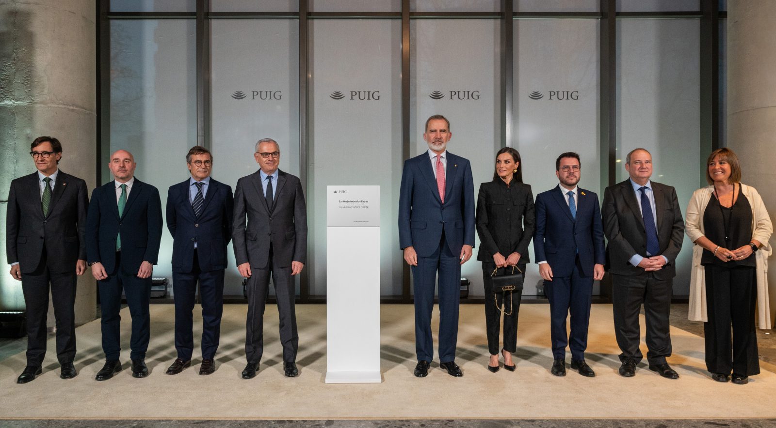 Puig Tower T2 is inaugurated in presence of Spanish royalty