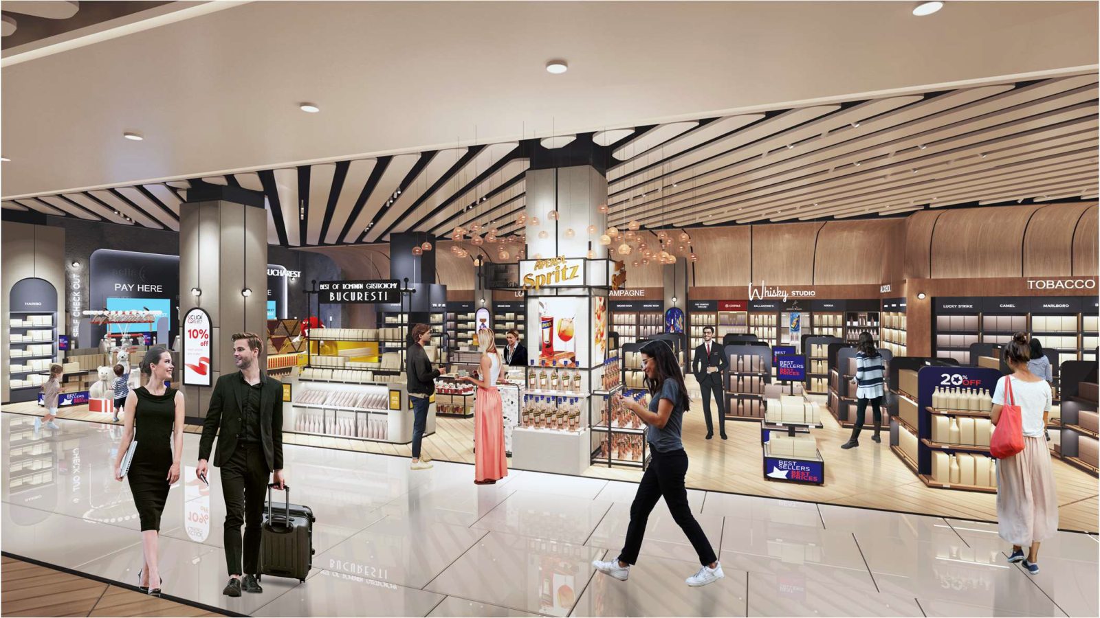 Lagardère Travel Retail opens duty paid stores at Bucharest Airport