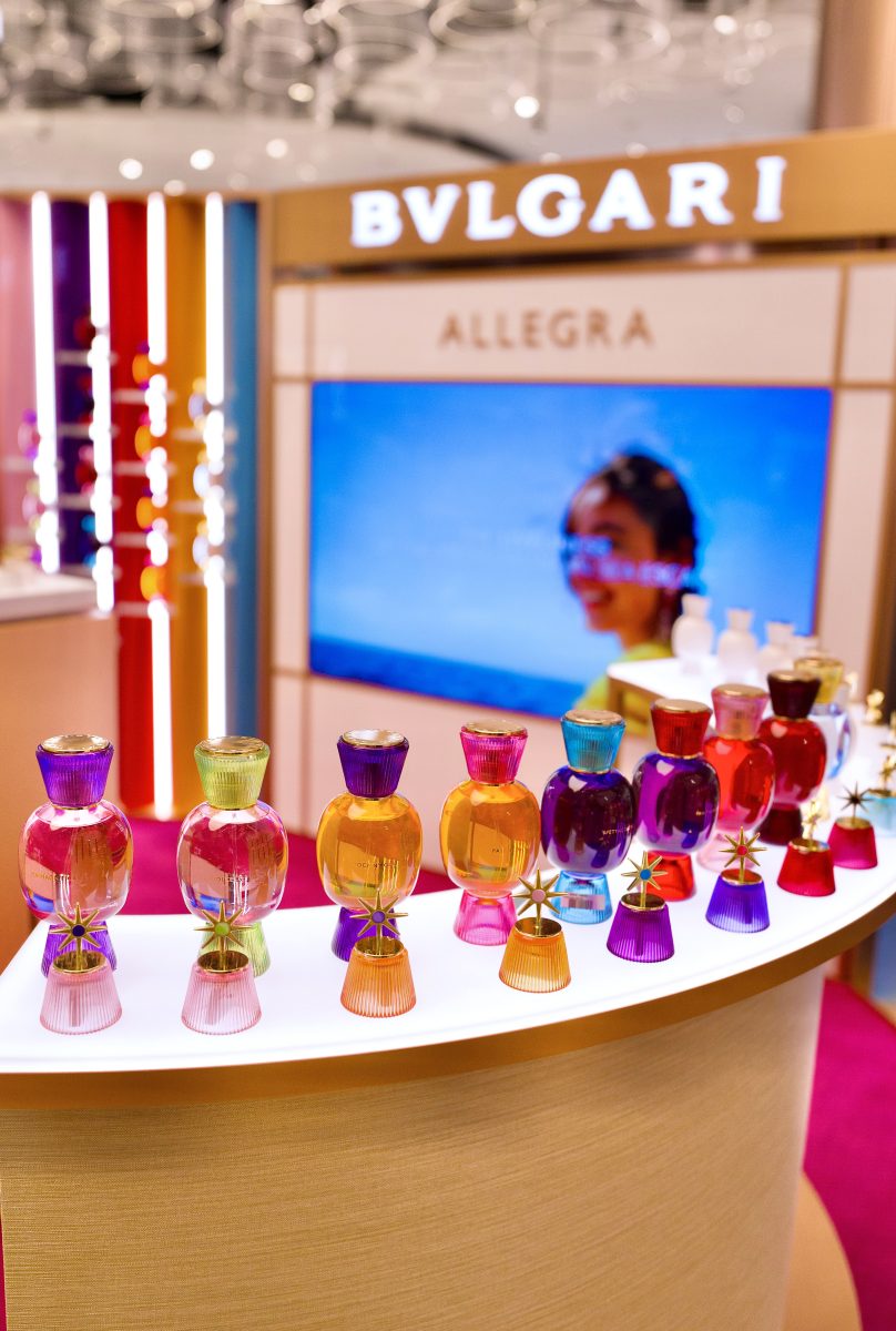 Bulgari AI fragrance experience features at Istanbul Airport
