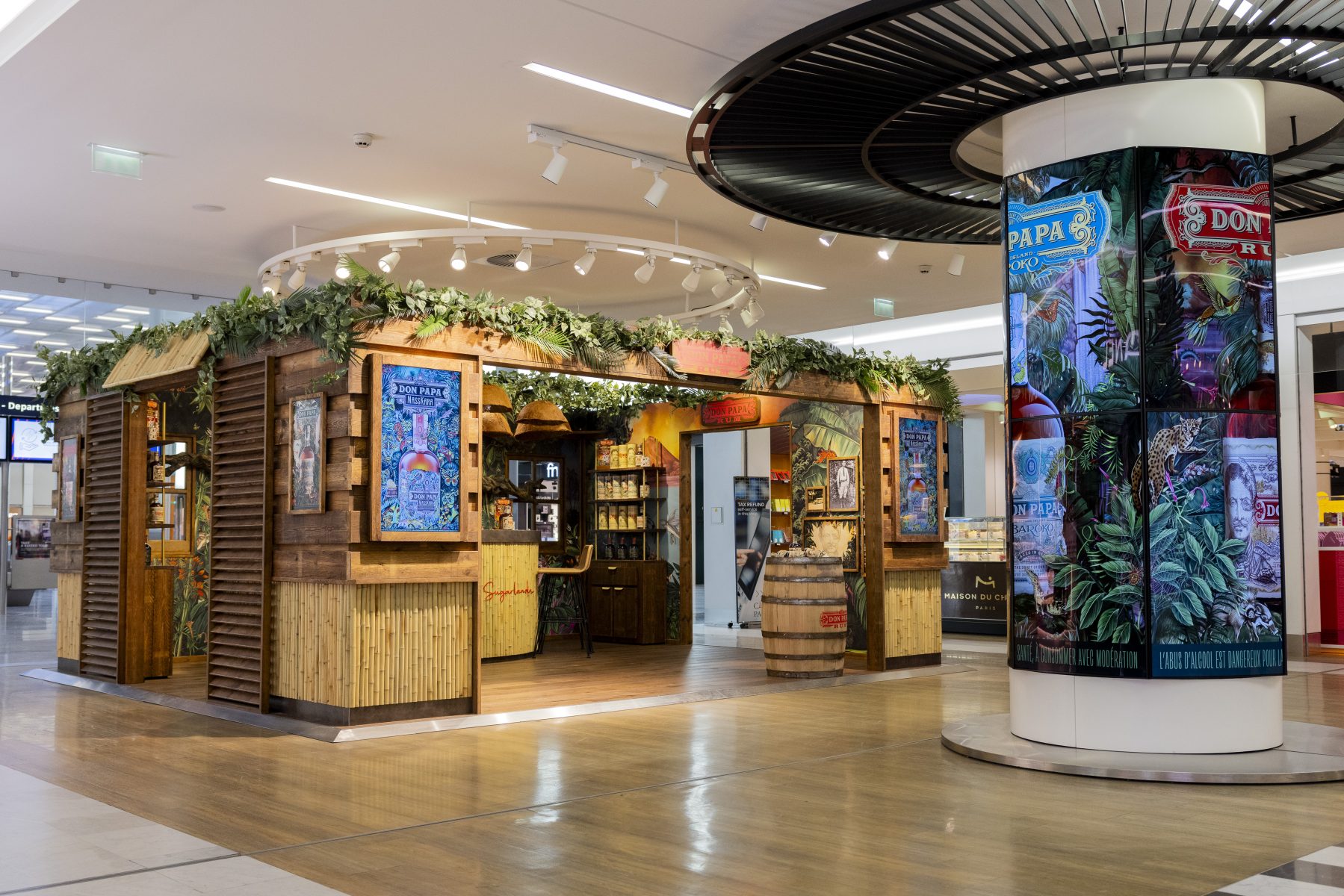 Don Papa rum hosts its first travel retail pop-up