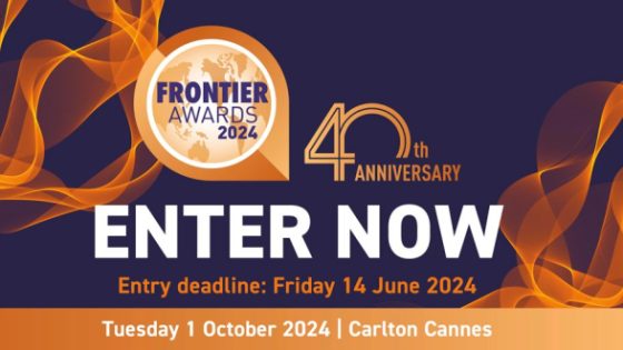 Landmark 40th Frontier Awards are open for entries