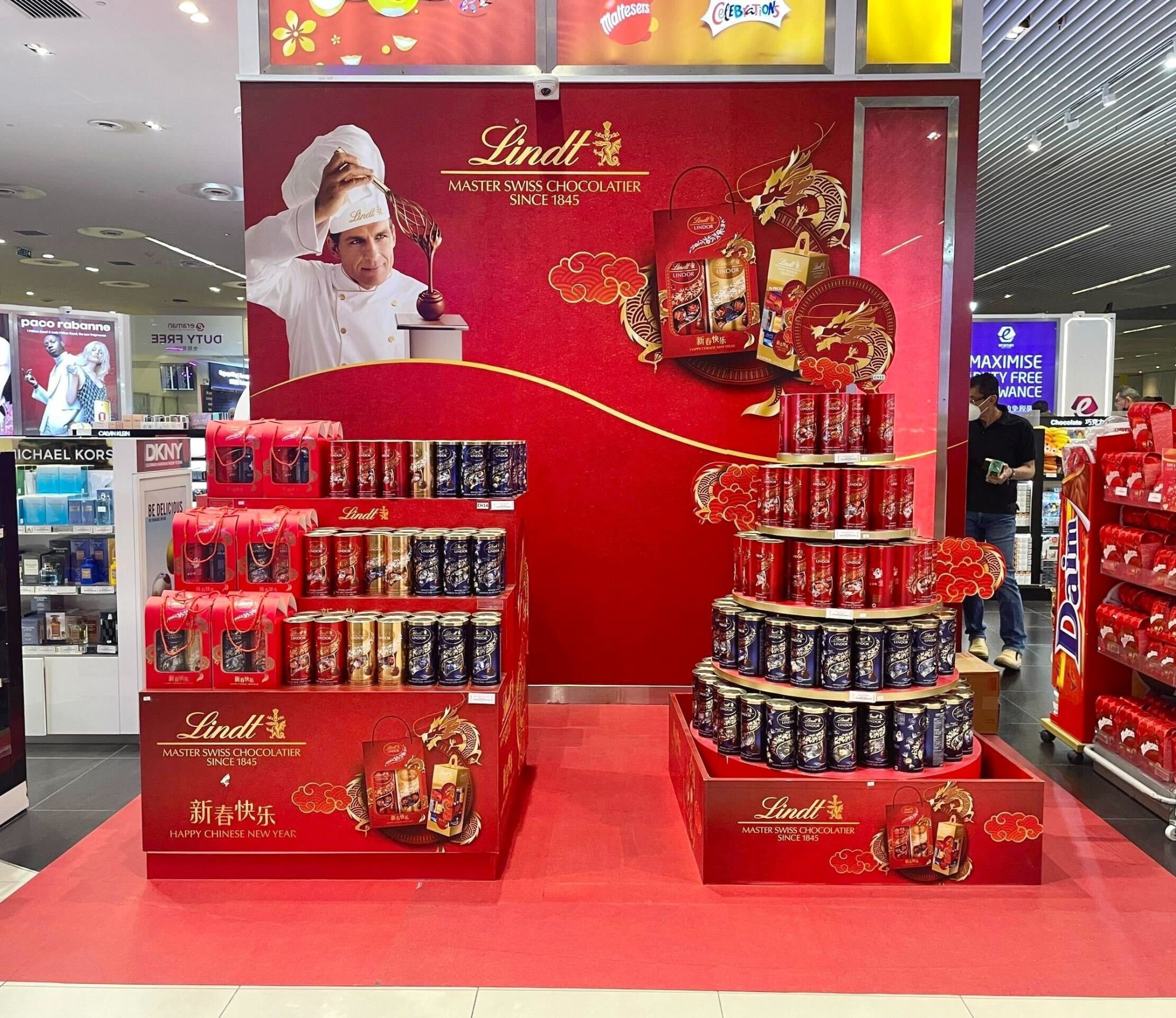 Lindt marks Chinese New Year with activations in KLIA and Hainan