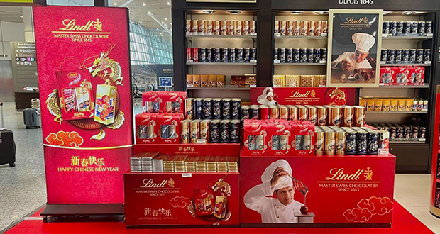 Lindt marks Chinese New Year with activations in KLIA and Hainan