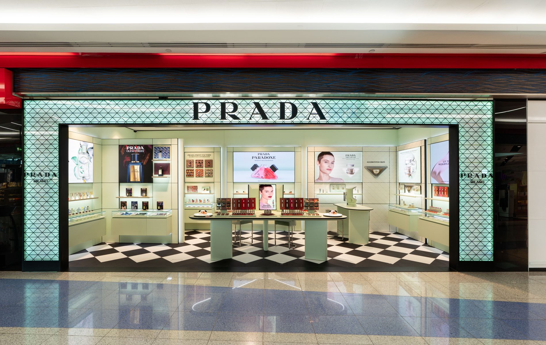 Prada Beauty introduces Skin and Color range at Dubai Duty Free
