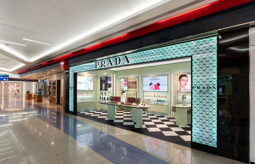 Prada Beauty introduces Skin and Color range at Dubai Duty Free