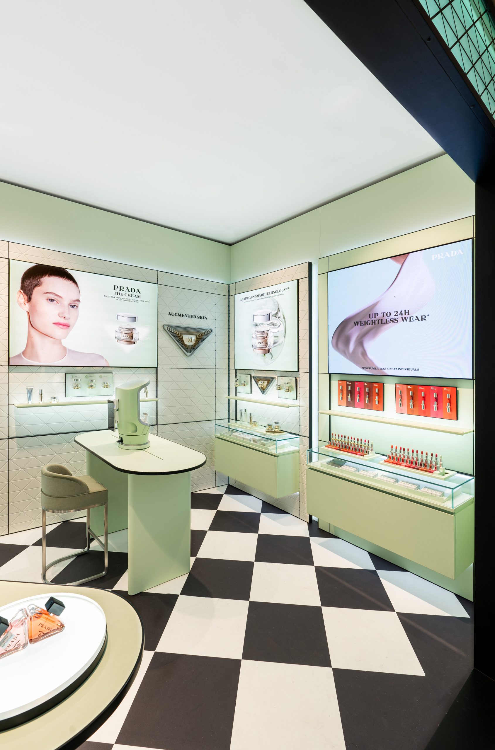 Prada Beauty introduces Skin and Color range at Dubai Duty Free