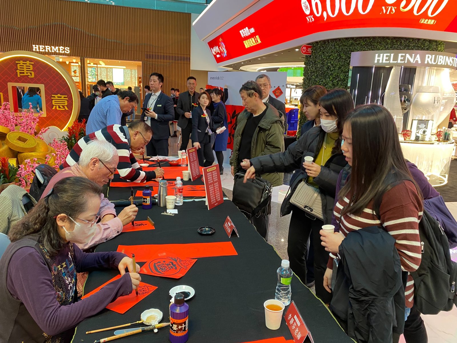Ever Rich Duty Free celebrates Lunar New Year with calligraphy event