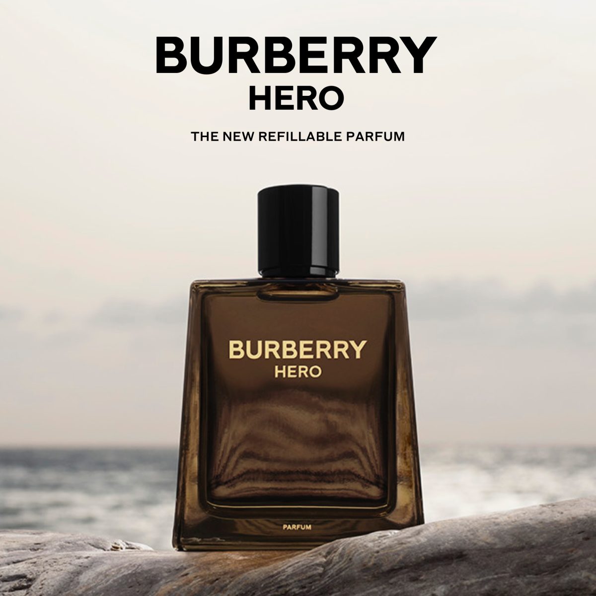 Burberry introduces Hero Parfum for men in travel retail