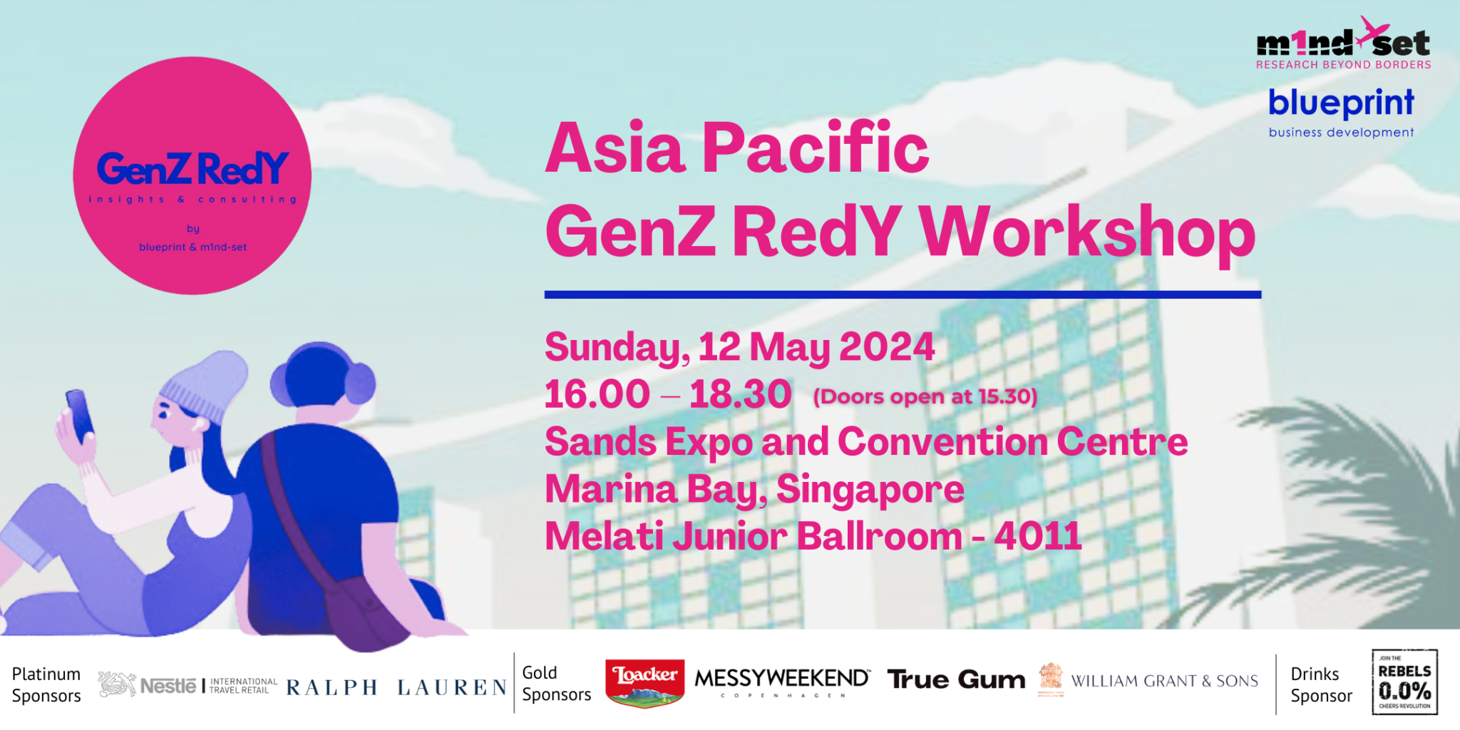 m1nd-set and Blueprint to host Asia Pacific GenZ RedY workshop