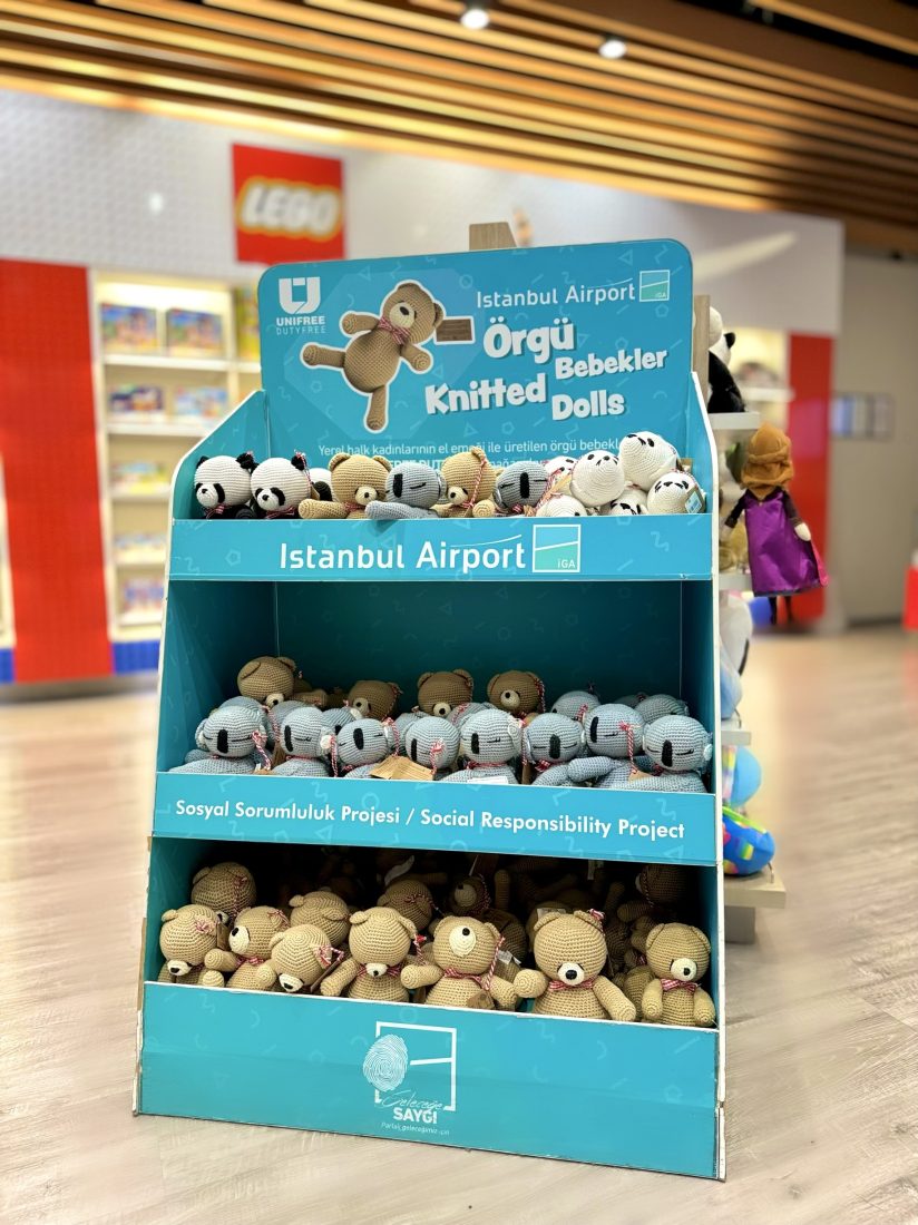 Unifree Duty Free supports social project designed by IGA İstanbul Airport