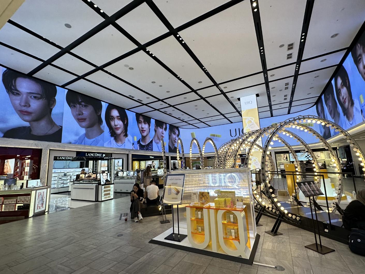 UIQ celebrates anniversary with Shinsegae Duty Free mega pop-up