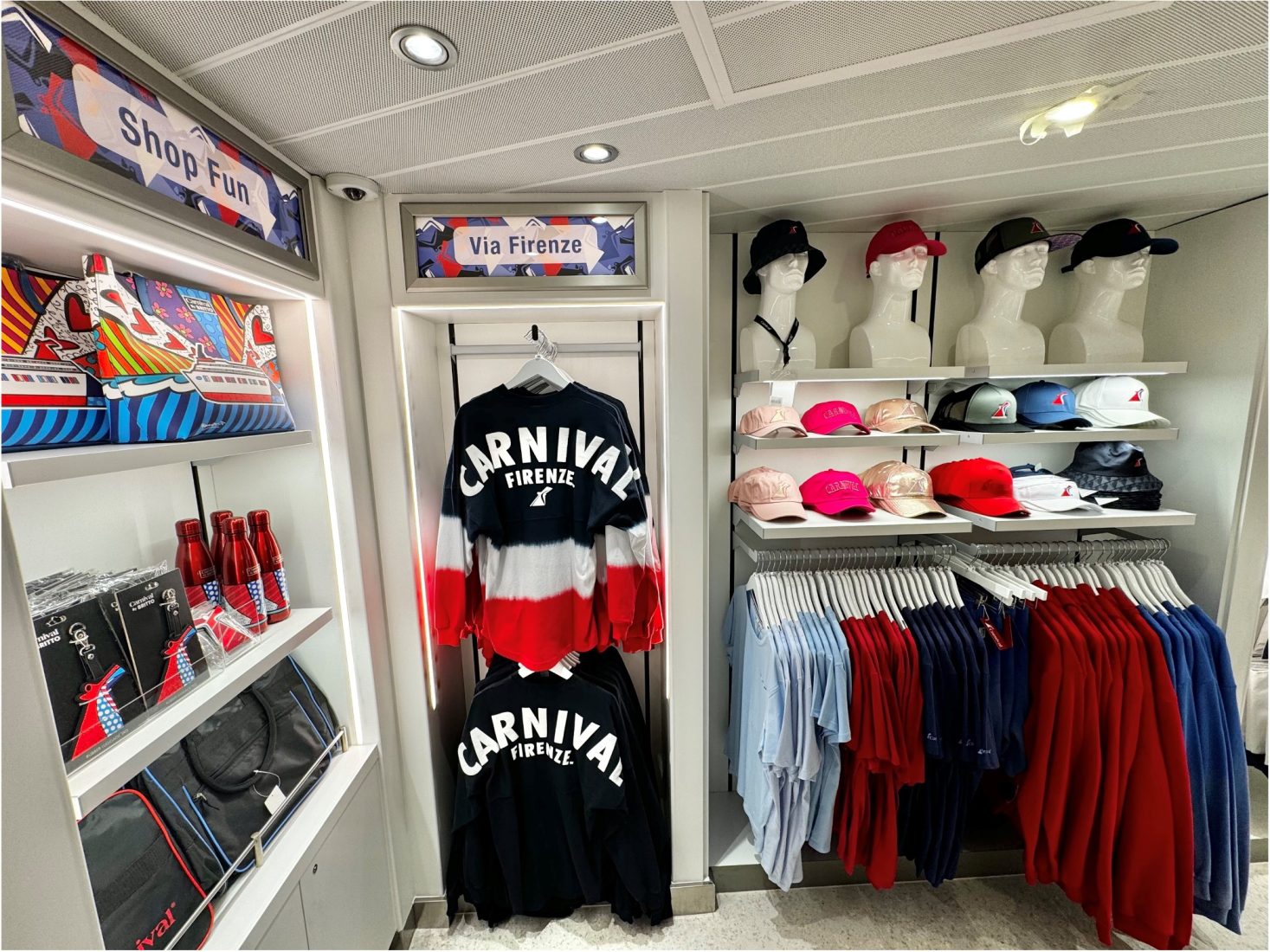 Starboard presents Fun Italian Style concept on Carnival Firenze