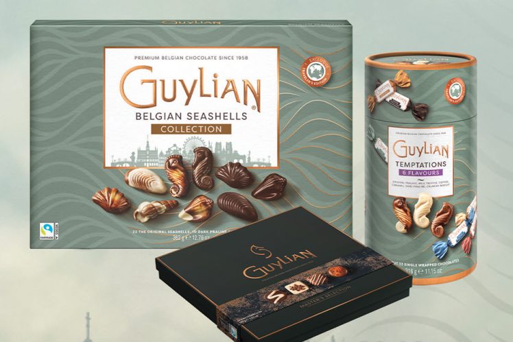 Guylian celebrates 65th birthday with Dark Praliné Seashells launch