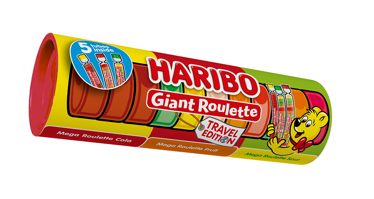 Haribo announces new Giant Roulette Travel Edition