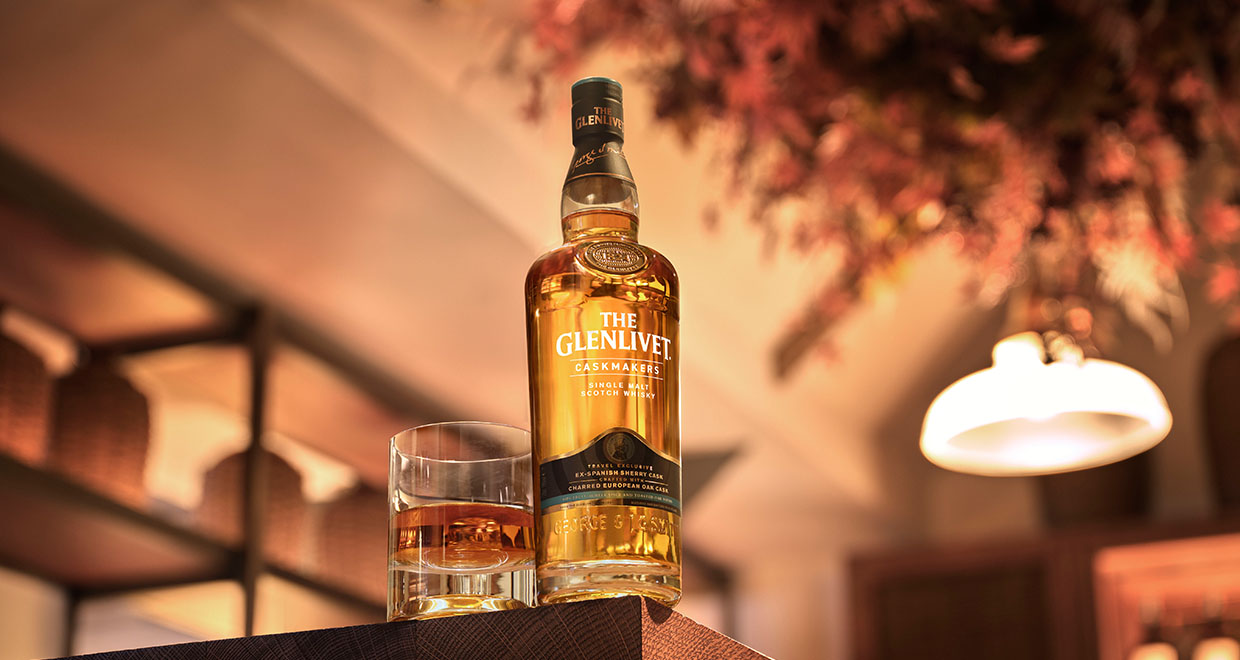 Pernod Ricard unveils new travel retail exclusive, The Glenlivet Caskmakers