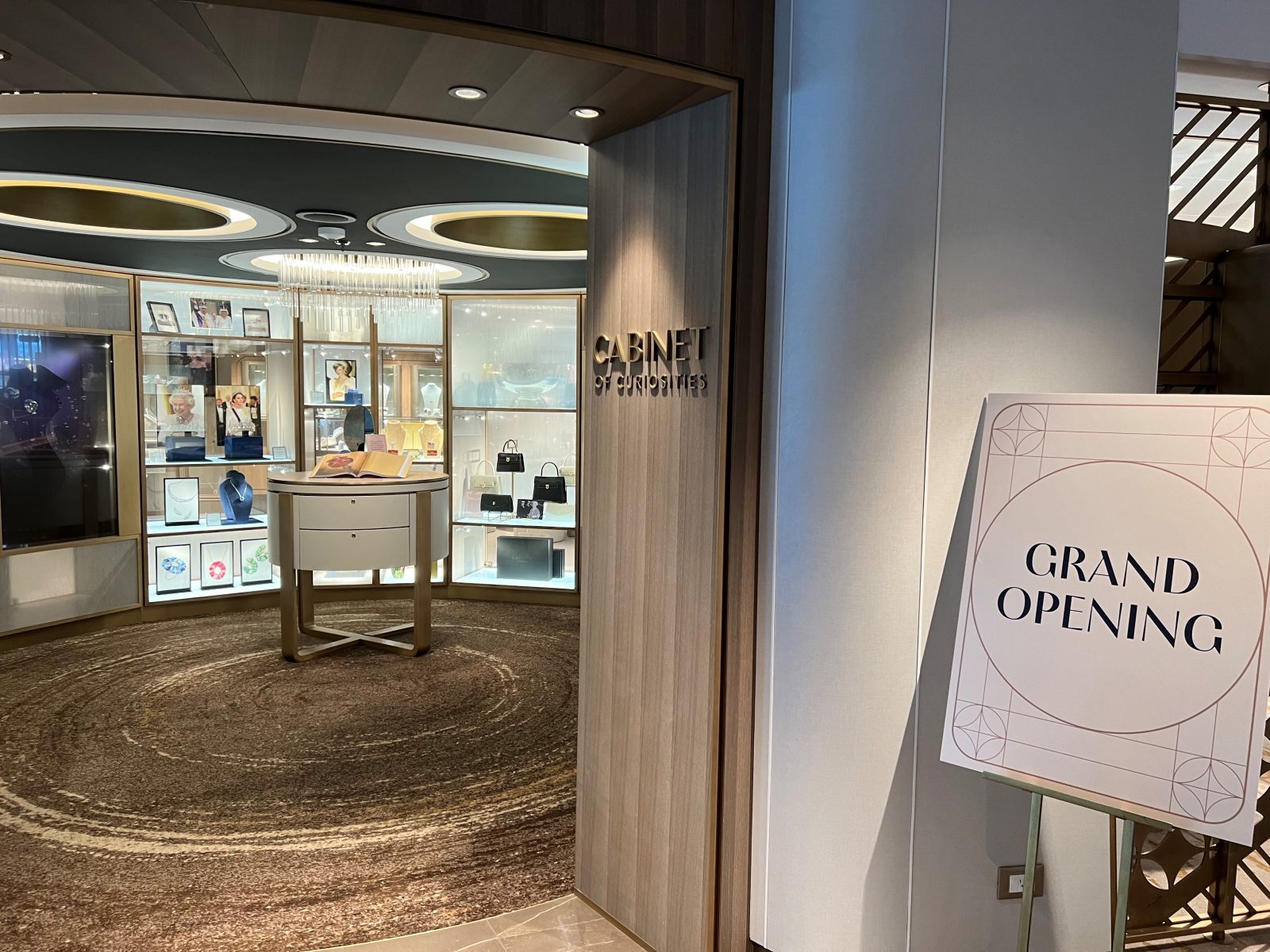 Harding+ officially opens Cunard Queen Anne luxury boutiques