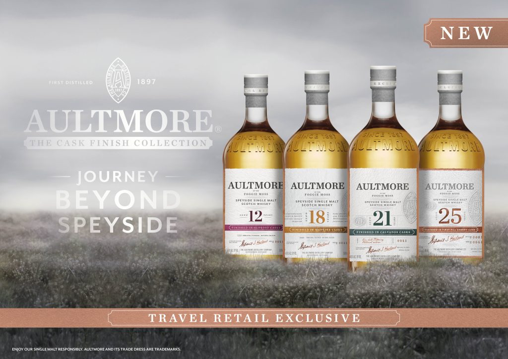 Bacardi Global Travel Retail launches The Aultmore Cask Finish Collection