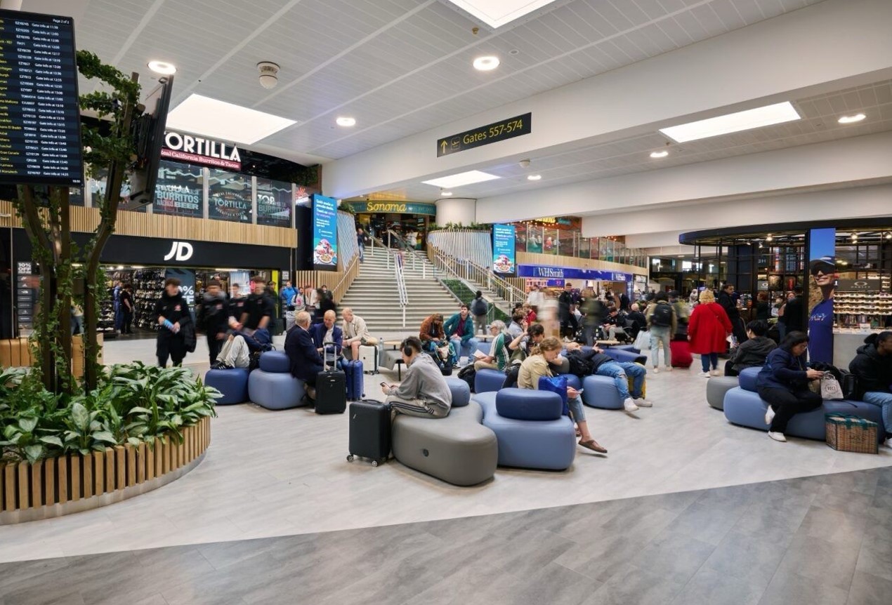 Gatwick Airport reveals new North Terminal Departure Lounge