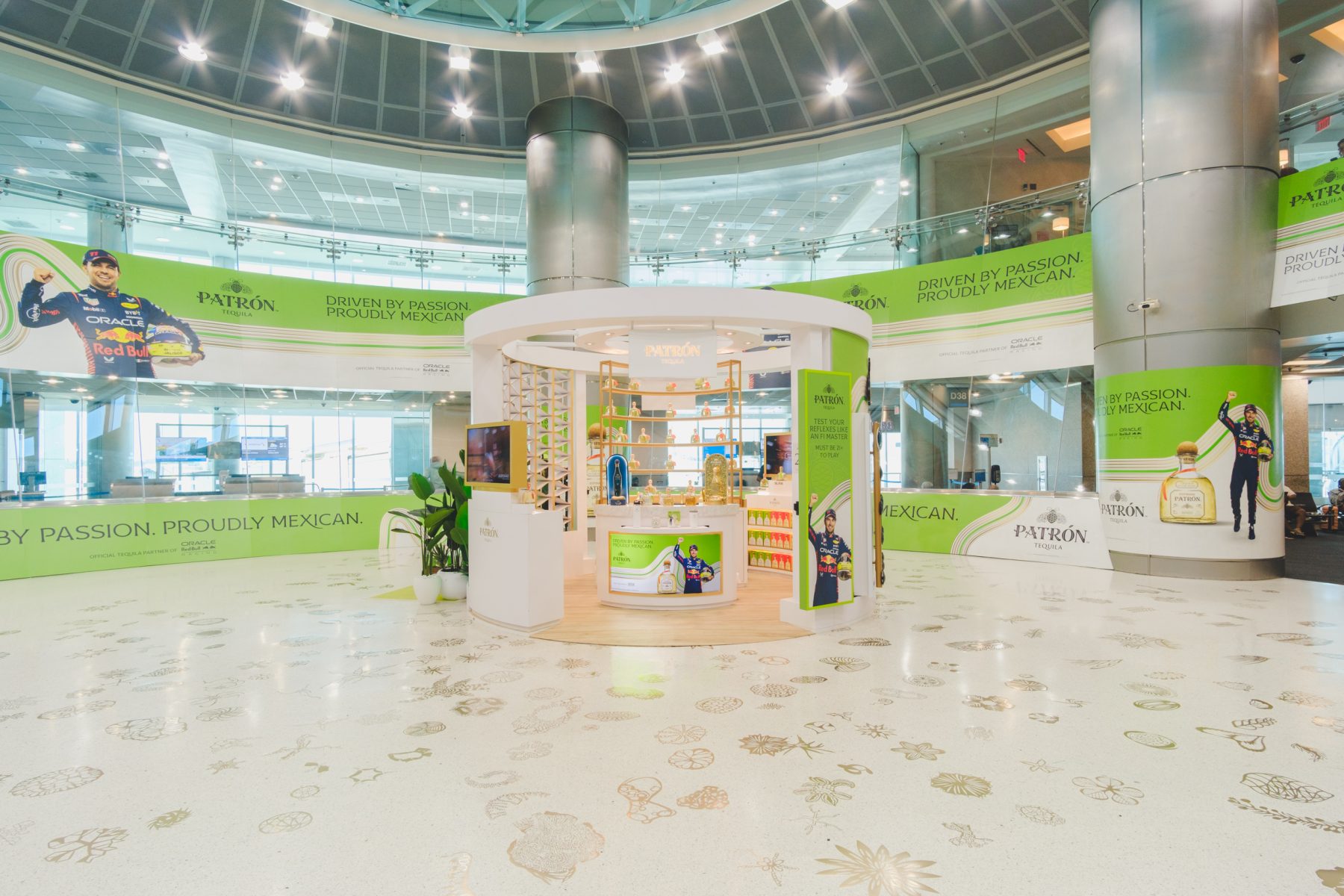 Patrón Tequila pop-up celebrates Oracle Red Bull Racing team partnership